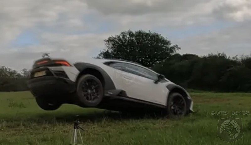 WATCH: YouTuber Rates His Lamborghini Sterrato's Jumping Ability As A ...