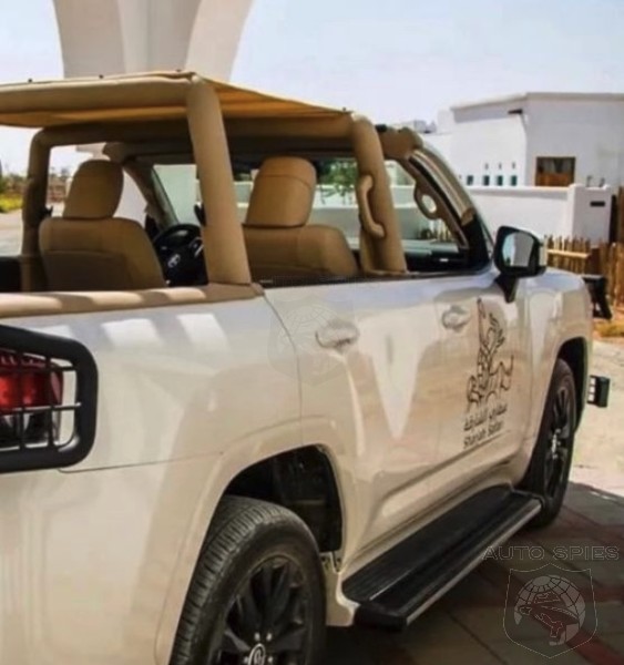 Toyota Land Cruiser Series 300 Convertible Is More Proof That Money ...