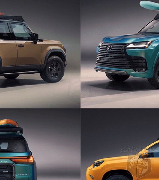 Lexus Reveals A Trio Of Off Roaders For SEMA 2023 - AutoSpies Auto News