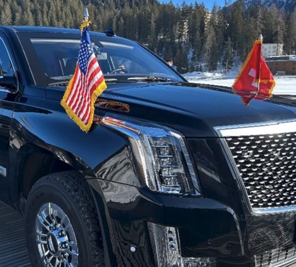 President Trump's New Armored Escalade Limo Arrives - AutoSpies Auto News
