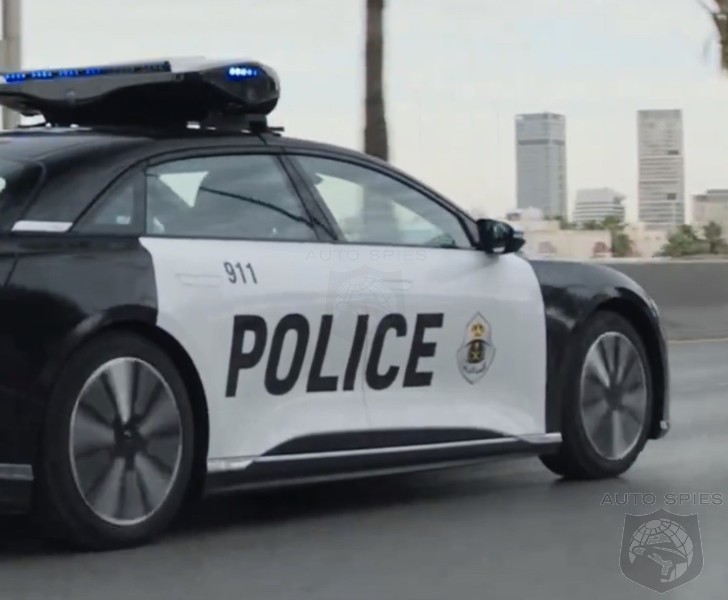 Saudi Arabia Ministry of Interior Reveals Lucid Air Police Fleet ...
