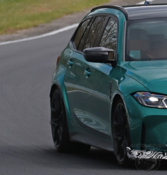 BMW Caught Testing New M3 CS Touring Wagon At Nurburgring - AutoSpies ...