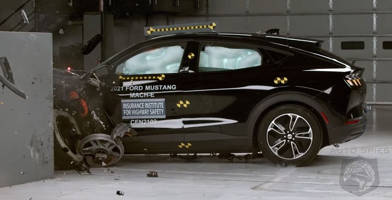 2021 Ford Mustang Mach-E Earns IIHS Top Safety Pick Award - AutoSpies ...