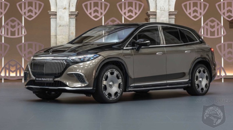 2024 Maybach EQS680 SUV Dazzles In Two Tone Paint - AutoSpies Auto News