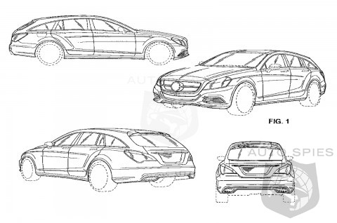 Patent Drawings Reveal Mercedes-Benz CLS Shooting Brake Design ...