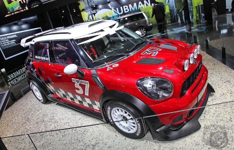 PARIS MOTOR SHOW: Mini Countryman WRC In The Flesh - AutoSpies Auto News