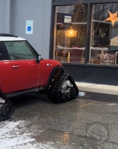 WATCH: This Mini Cooper Laughs At Snow Covered Roads - AutoSpies Auto News