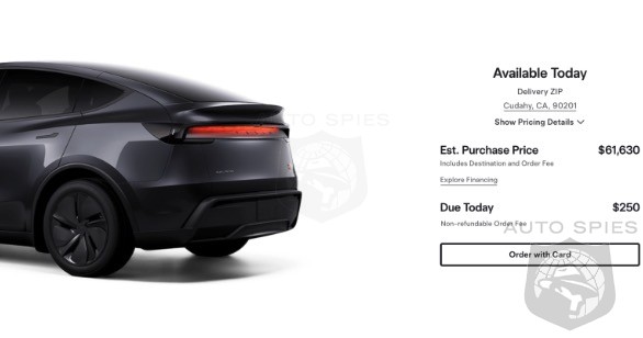 You Can Now Order A New Tesla Model Y And Take Delivery On The Same Day ...