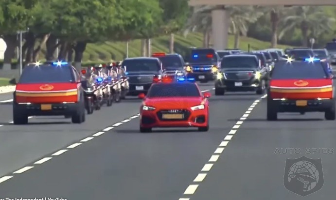 Elon Musk Delighted To See Trump Motorcade In Qatar Escorted By ...
