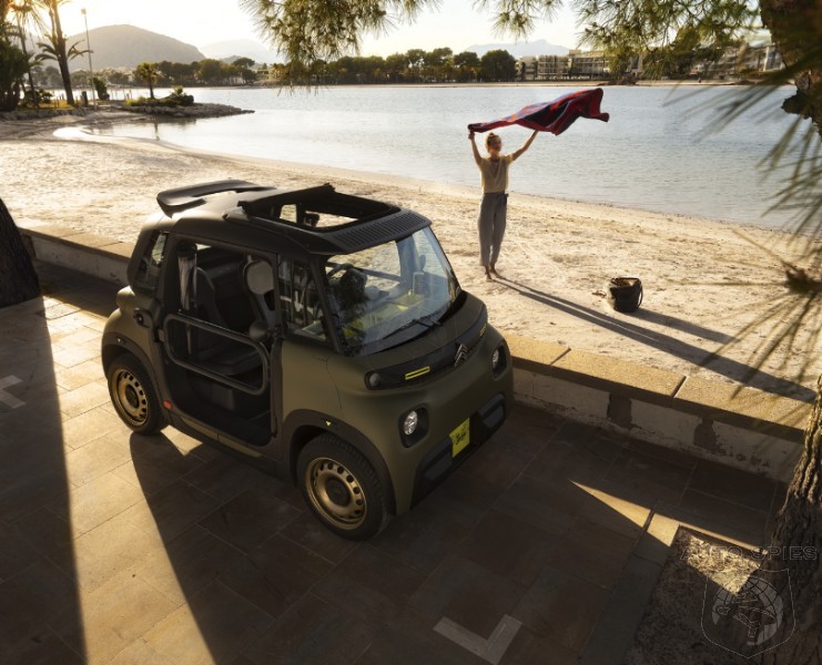 The Next 2CV? Citroen Production Run Of $13,000 My Ami Buggy EV To Open ...