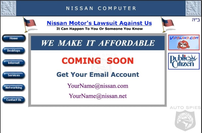 Original Owner Battles Automaker For Nissan.com Rights - AutoSpies Auto ...
