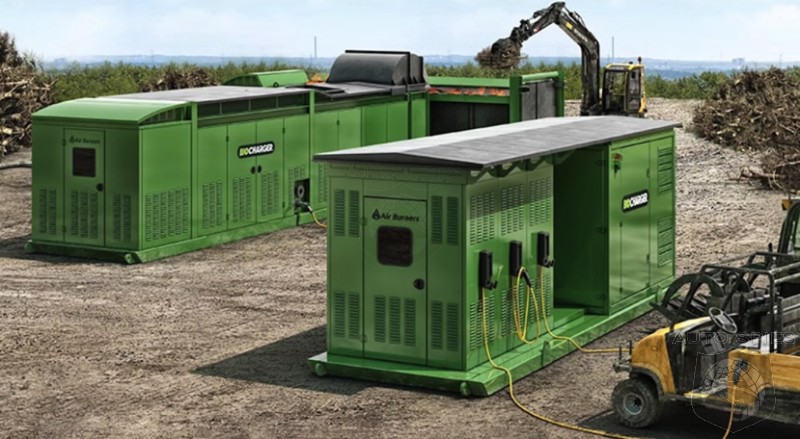 Say What? Wood Burning EV Chargers Developed For Off Grid Construction ...