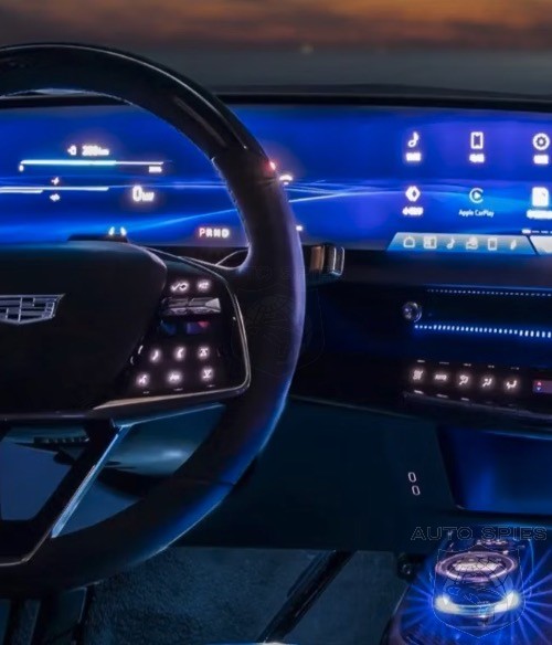 Cadillac Offers A Sneak Peek At New Optiq EV Interior - AutoSpies Auto News