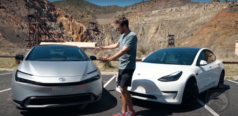 WATCH: Toyota Prius Vs Tesla Model 3 - Which Is The Better Choice ...