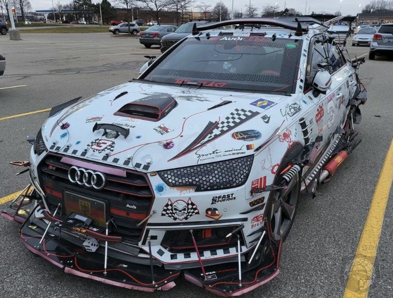 Riced Out Audi S4 Shows Some People Can Get Addicted To Modifying Their ...