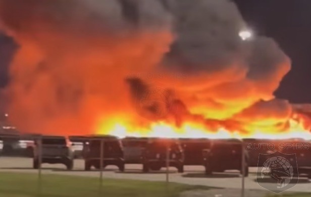 Almost 60 Rivians Electric Vehicles Go Up In Smoke At Factory Fire ...