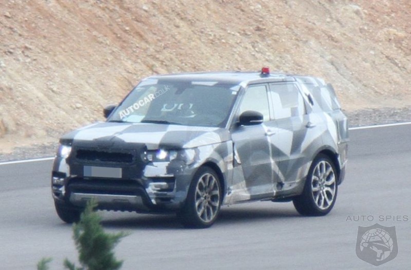 Next Gen Range Rover Sport Caught Testing In Southern Europe ...
