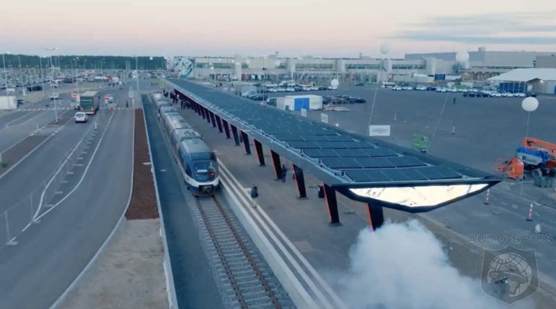 Tesla Launches DIESEL Powered GigaBerlin Shuttle Train For Workers ...