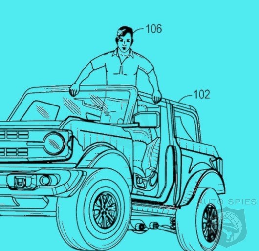 Ford Files Patent To Allow Bronco Drivers to Stand While Driving ...