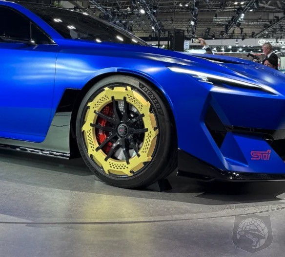 Blue And Gold Are Back As Subaru Shows Off New STI Concepts - AutoSpies ...