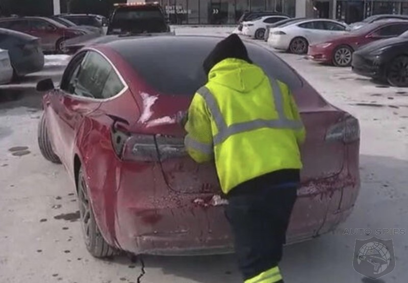 Chicago Cold Turns Tesla Supercharging Station Into A Graveyard Of Dead ...