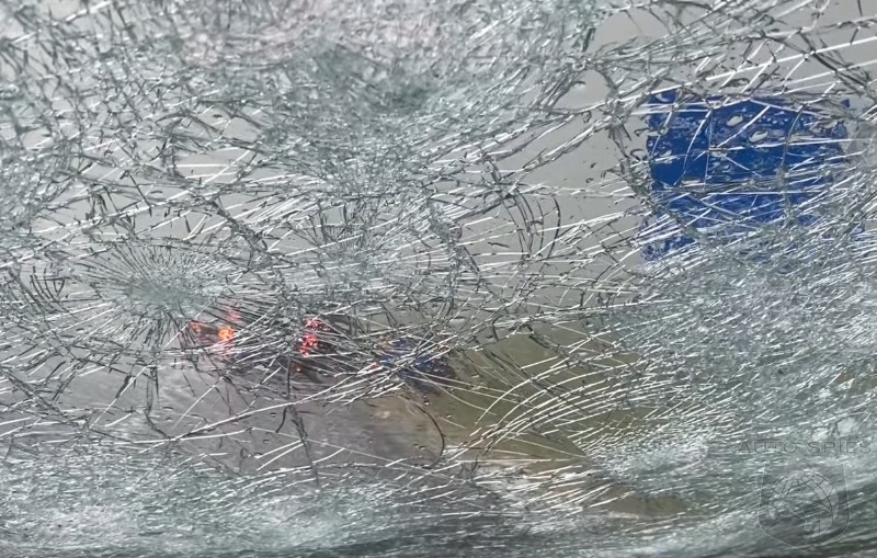 WATCH: Mother Nature Caught Taking Out Her Anger On A Tesla Model 3 ...