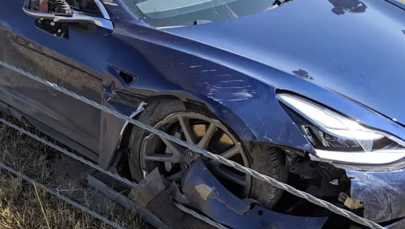 WATCH: Tesla Model 3 On Autopilot Wrecked By Merging Semi - Who's Fault ...