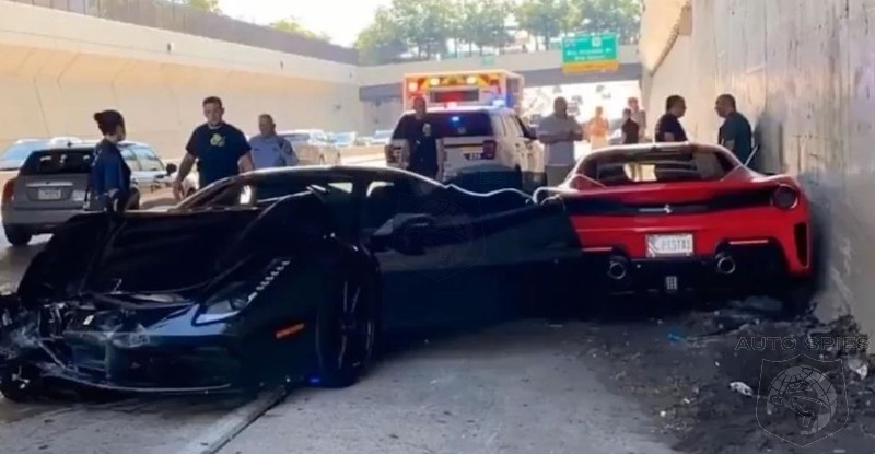 WATCH: Ferrari 488 Loses It On The Highway And Takes Out Two More ...