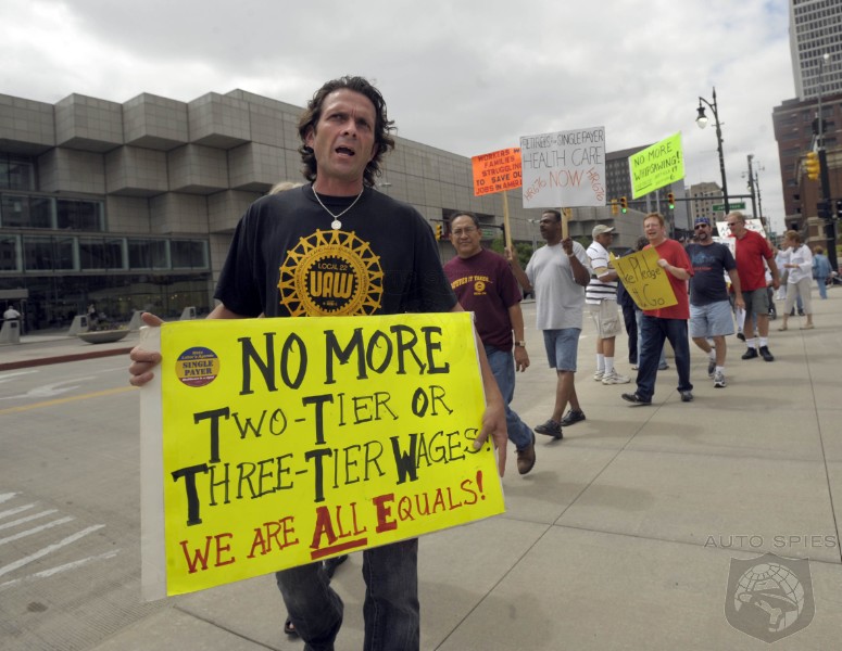 UAW Says Two Tier Pay Scale Is Tearing Apart Unity - AutoSpies Auto News