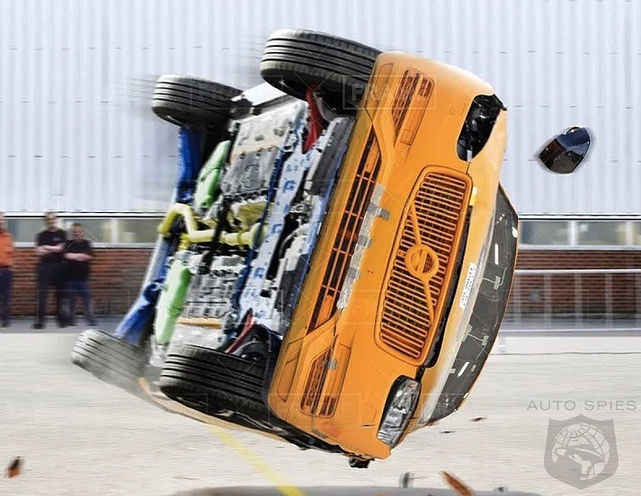 WATCH: Volvo XC90 Takes One For The Team In Roll Over Crash Testing ...