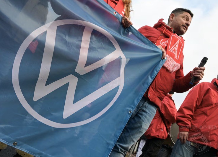 Volkswagen Workers Strike At 9 Plants Demanding Wage Increases While ...