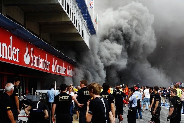 Explosion And Fire Mar Williams Formula One Victory - AutoSpies Auto News