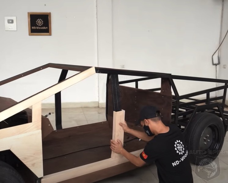 WATCH: Artisan Makes Wooden Tesla Cybertruck As Tribute - Which One Has ...