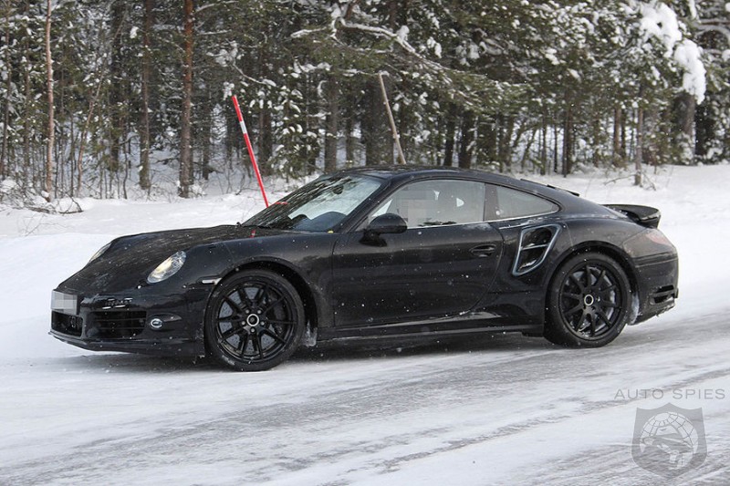SPIED: The Rumored Tri-Turbo Porsche 911 Snapped Winter Testing ...