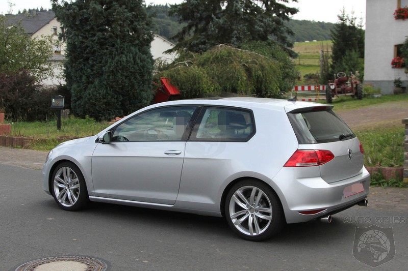 SPIED: NEW Photos Of The All-New Volkswagen Golf GTI And Golf R Make ...