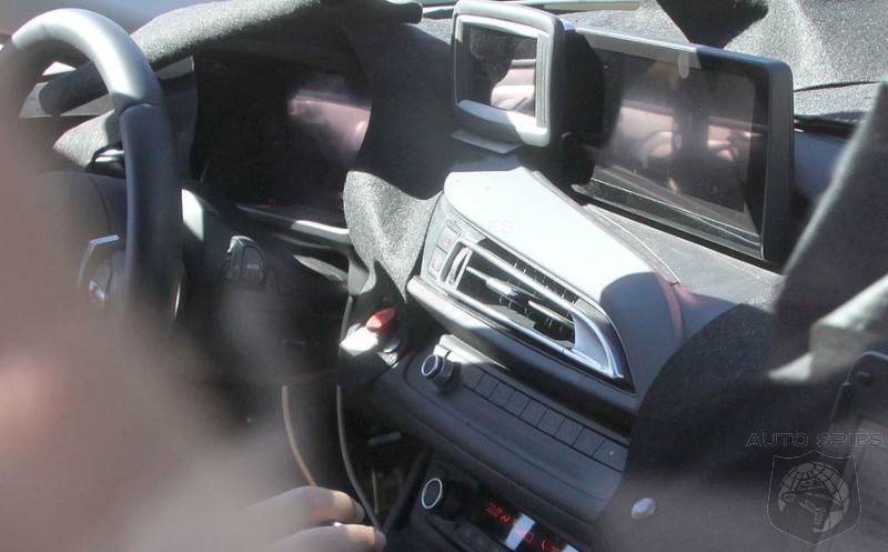 SPIED: FIRST UP CLOSE Interior Photos Of The All-New BMW i8 — Little ...