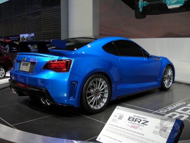 What's MORE Exciting To YOU? A Subaru BRZ STI, Roadster, Perhaps BOTH ...
