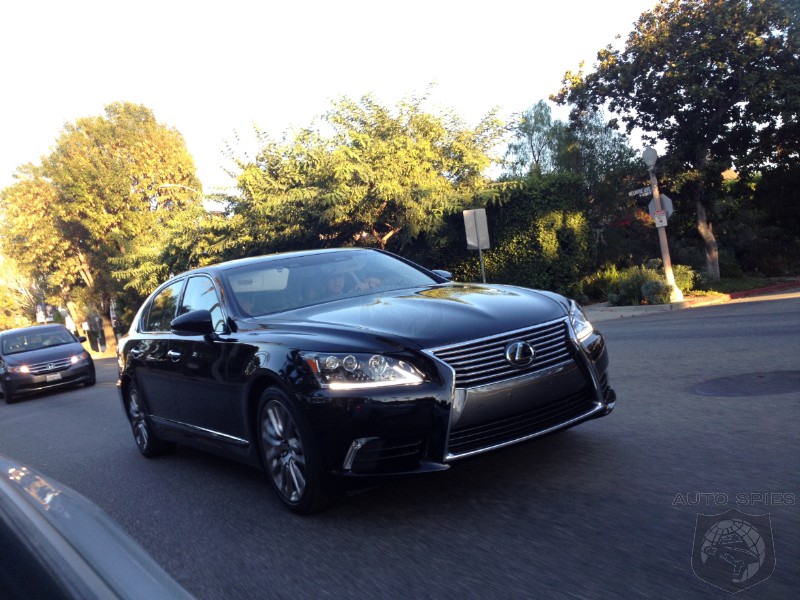 SPIED: The New Lexus LS Gets Caught On The Street For The FIRST Time ...
