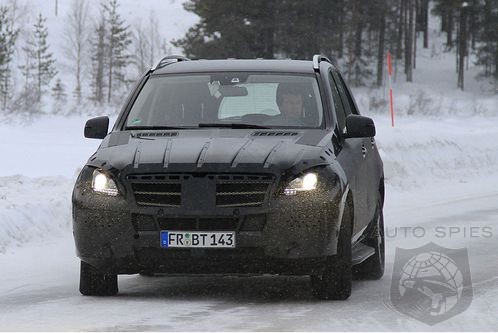 SPIED: Mercedes-Benz Readying Its All-New ML To Take On The Competition ...