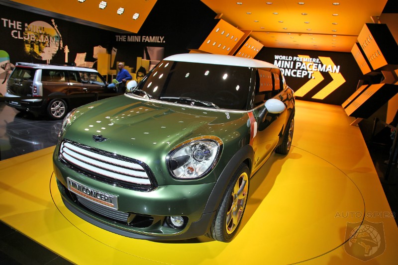 DETROIT AUTO SHOW: MINI Paceman Given The GREEN Light - AutoSpies Auto News