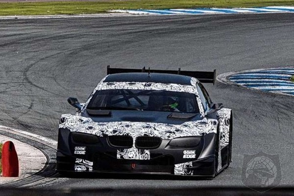 First pictures of the new BMW M3 DTM surface. - AutoSpies Auto News