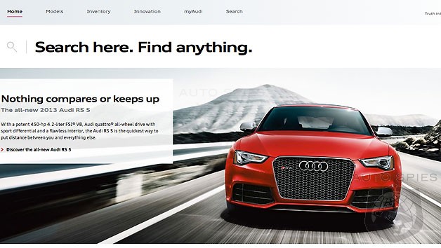 Audi Unveils Redesigned AudiUSA.com For Enhanced Customer Experience ...