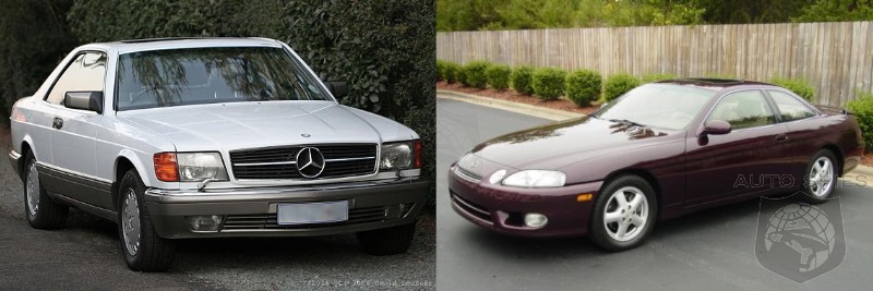 Which looks better? Lexus SC (1st gen) or MB SEC? - AutoSpies Auto News