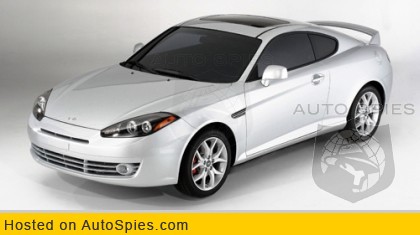 2007 Hyundai Tiburon: First official photo? - AutoSpies Auto News