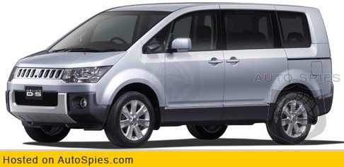New Mitsubishi Delica D5 Minivan - AutoSpies Auto News