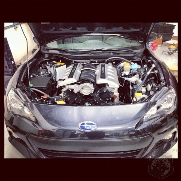 Tuner Weapons Grade Performance drops a GTO V8 into a Subaru BRZ ...