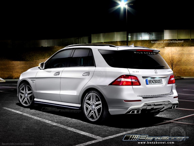 2012 Mercedes-Benz ML63 AMG Renderings - AutoSpies Auto News