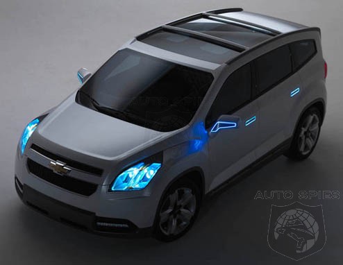 GM Considering Voltec Chevy Orlando MPV - AutoSpies Auto News