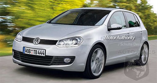 Next-gen VW Golf rendering - AutoSpies Auto News