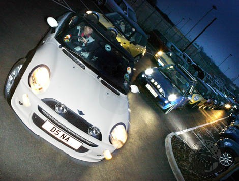 Guinness World Record attempt for the longest MINI convoy in the world ...